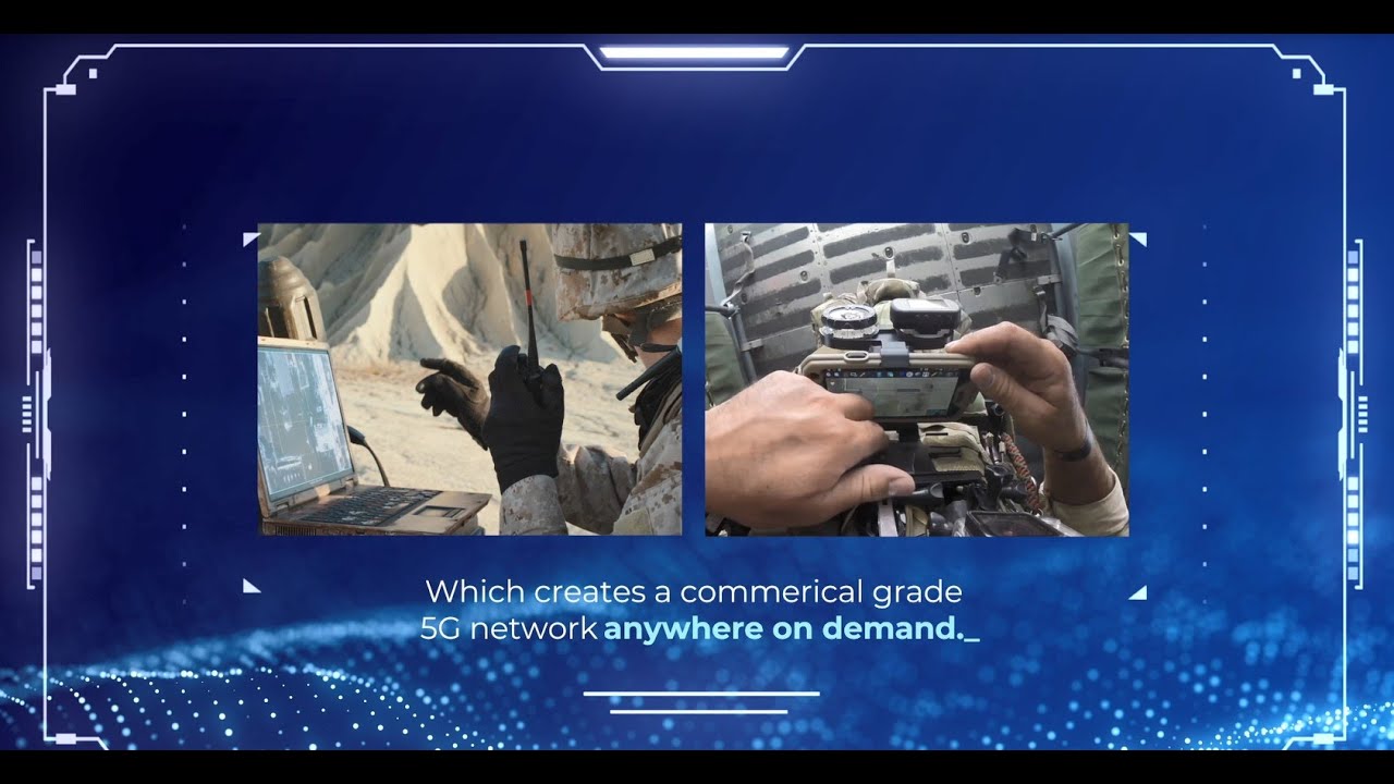 JMA Wireless Private 5G Standalone Network: Military and Defense - YouTube