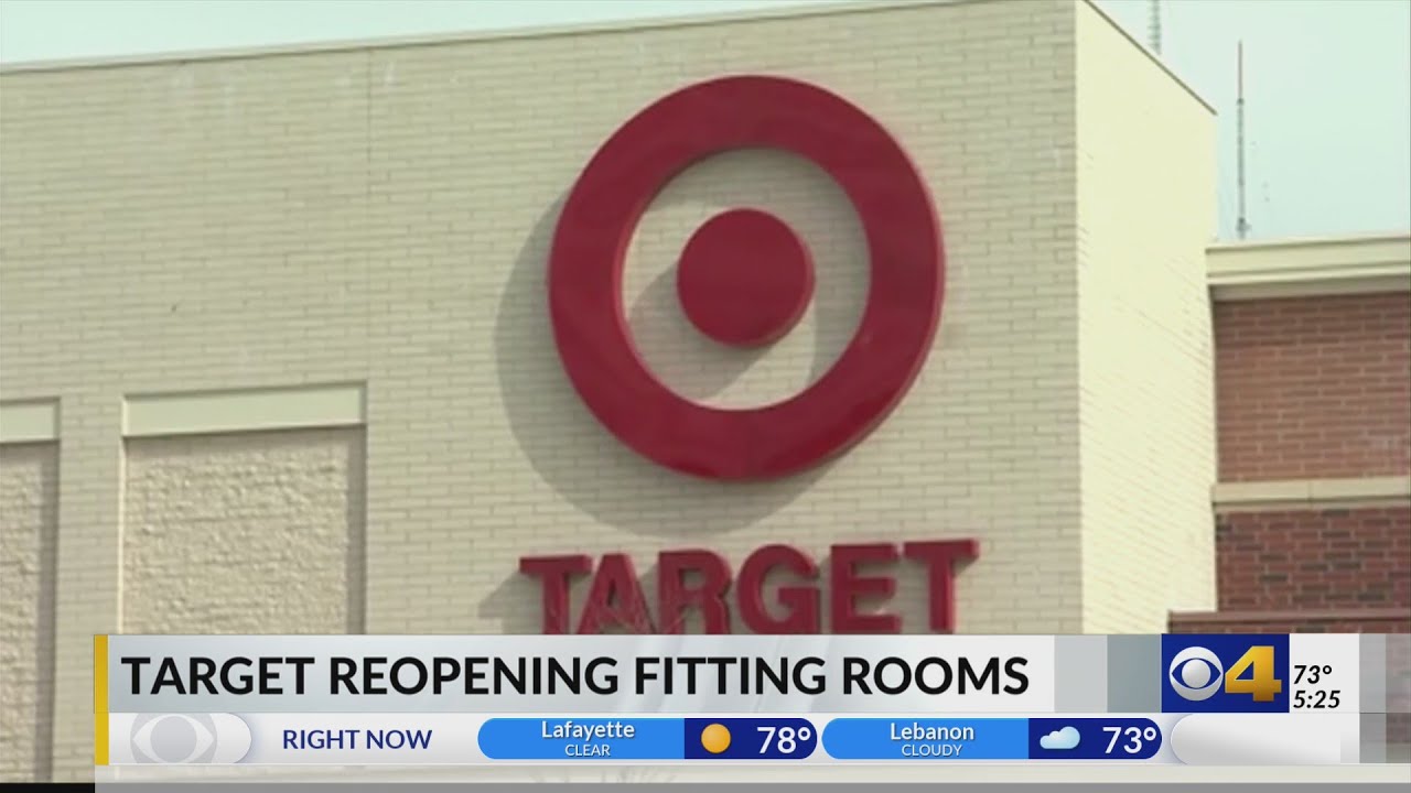 Target reopens its fitting rooms - YouTube