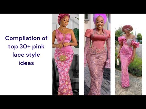 Compilation of top beautiful 30+ pink lace style ideas. - YouTube
