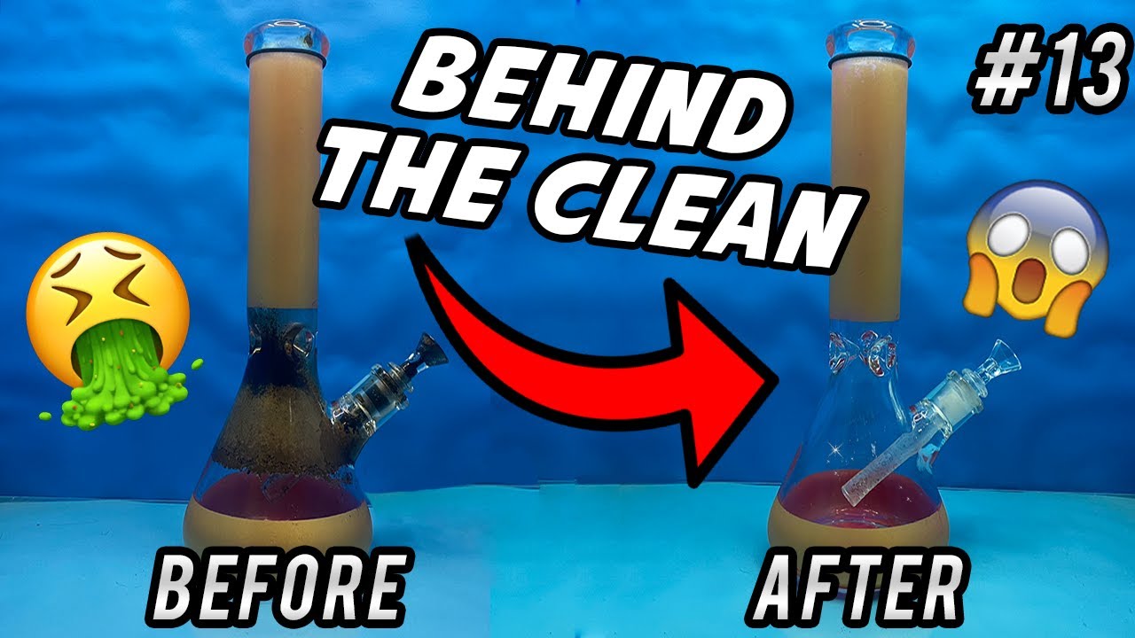 Deep Cleaning The MOLDIEST Bong EVER! | Behind The Cleans #13 - YouTube