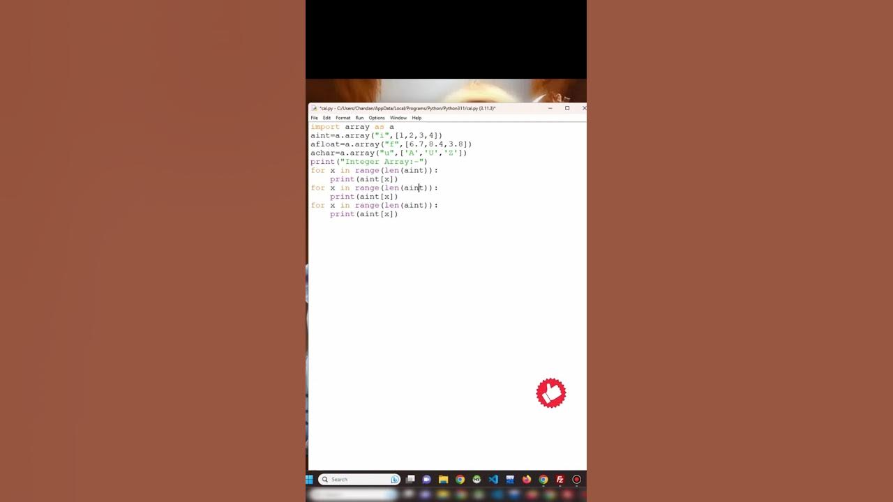 Level Up Your Python Programming With Arrays Python Pythonprogramming Pythonarray Youtube