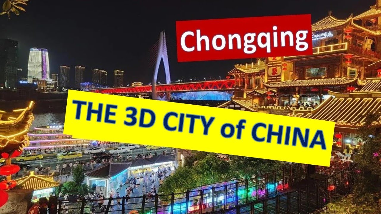 Chongqing China 3D City - YouTube