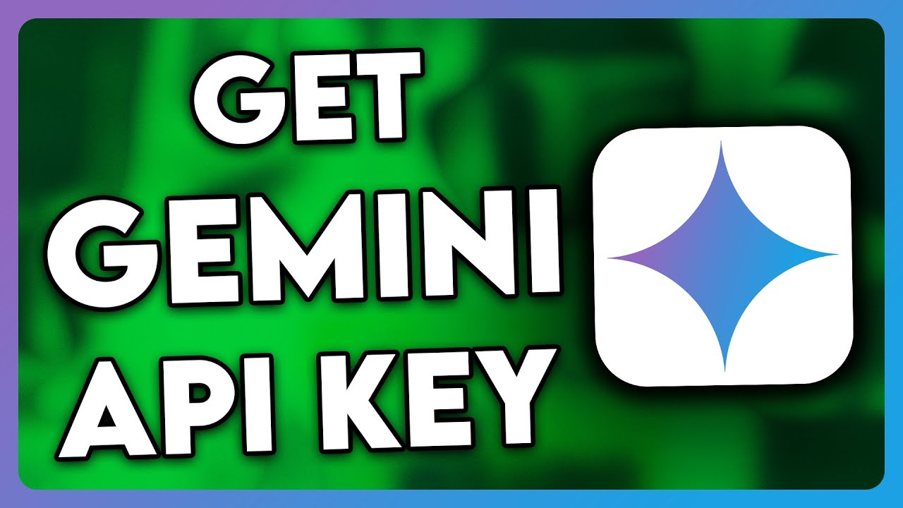 How to Get Gemini API Key (2025) - YouTube