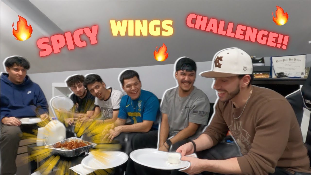 Spicy Wing Challenge!!! - YouTube
