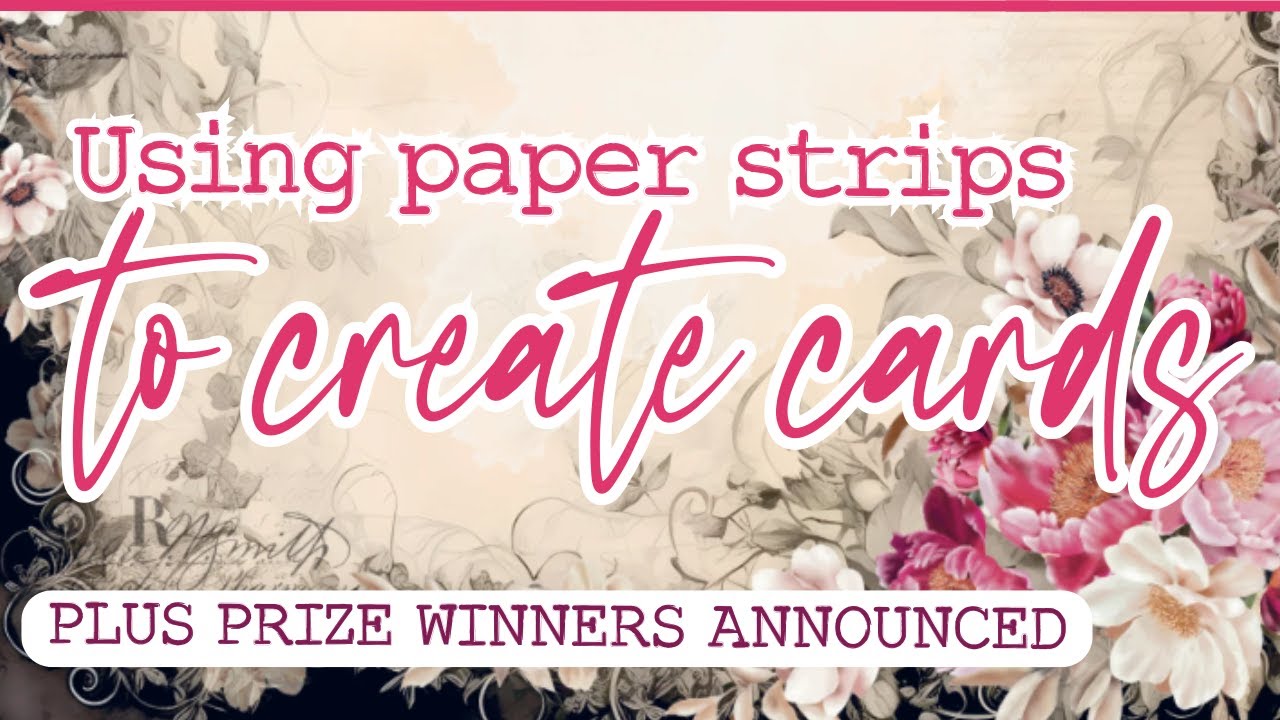 Create HANDMADE CARDS using PAPER STRIPS | using Uniquely Creative ...