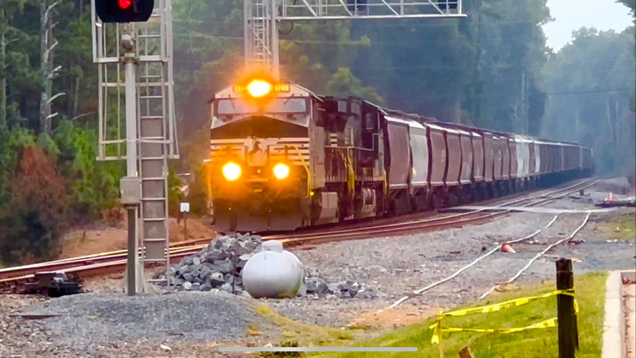 Monsterous NS 242: NS 4127 4254 Duluth GA - YouTube