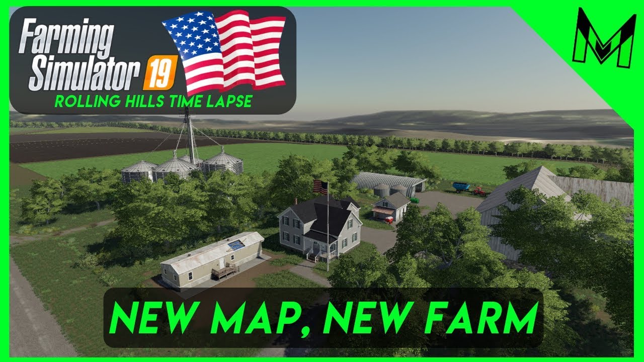 Farming Simulator 19 Rolling Hills American Series #1 Moving Farms ...