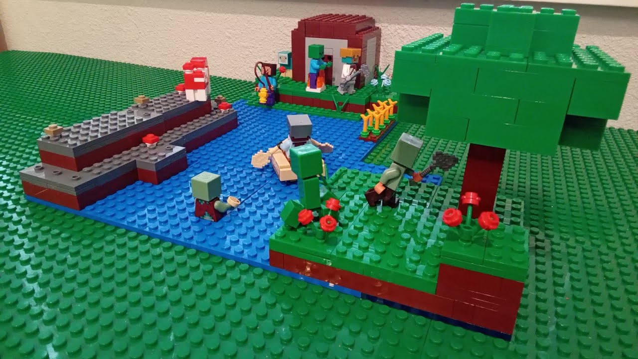 Expanding my Lego Minecraft world part 2 - YouTube