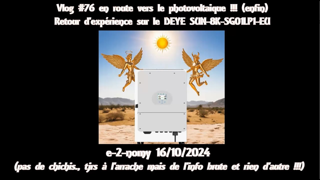 Vlog #77 en route vers le photovoltaïque : retours d'expérience sur le ...