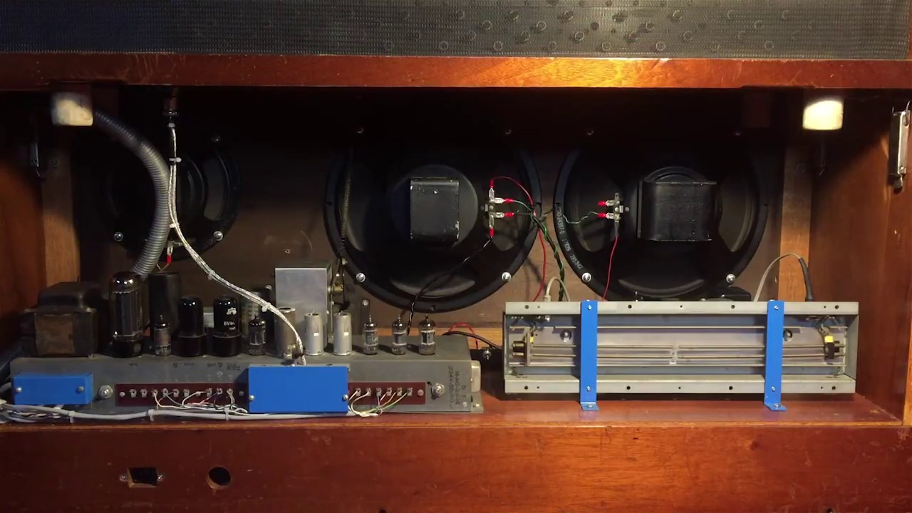 Hammond M-100 Speaker Bypass Mod Explained - YouTube
