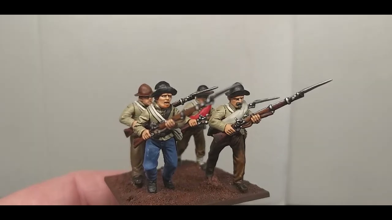 Perry's miniatures 28mm acw,project update - YouTube