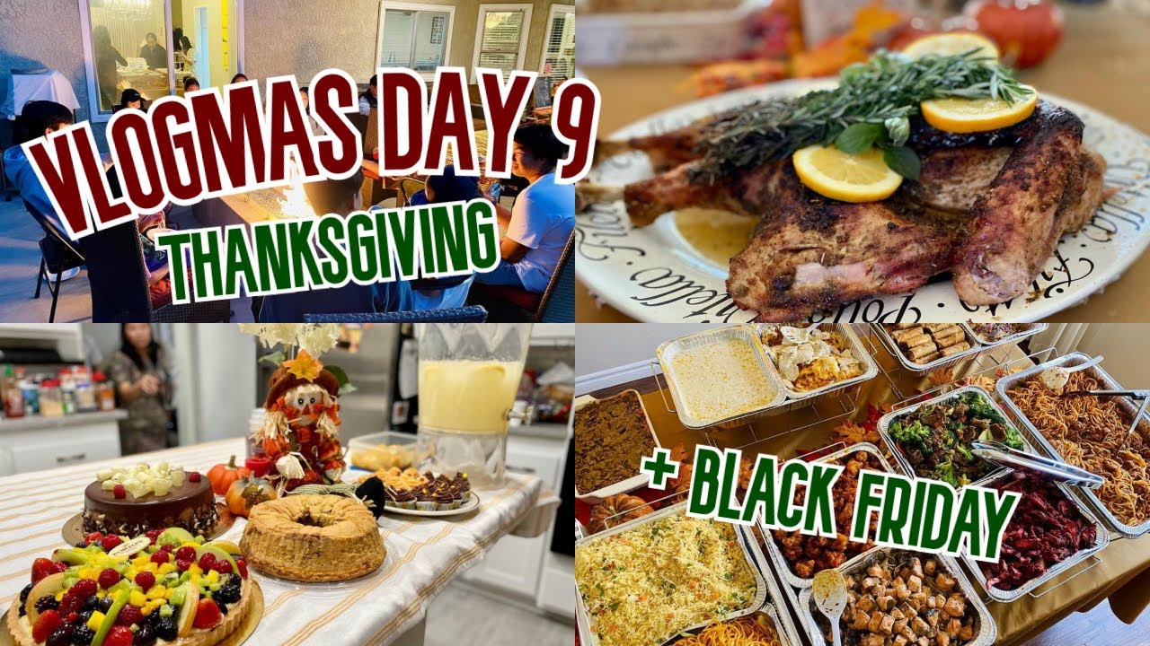 VLOGMAS DAY 9: Thanksgiving, Black Friday, and MORE | duokiddos - YouTube