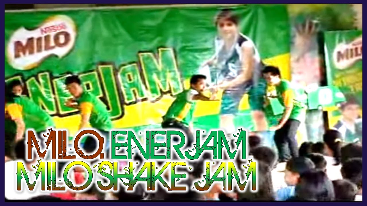 Milo Enerjam-Milo Shake Jam - YouTube