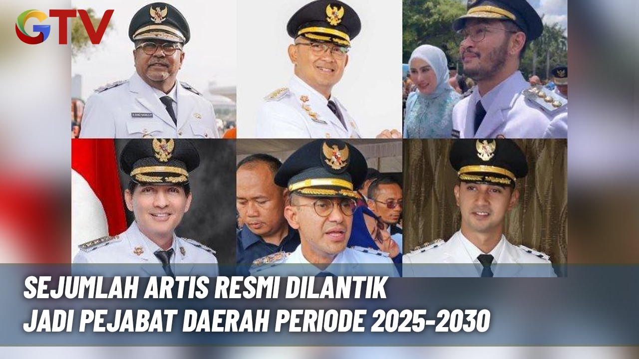 Sejumlah Artis Resmi jadi Kepala Daerah, Dari Rano Karno Hingga| BIM ...