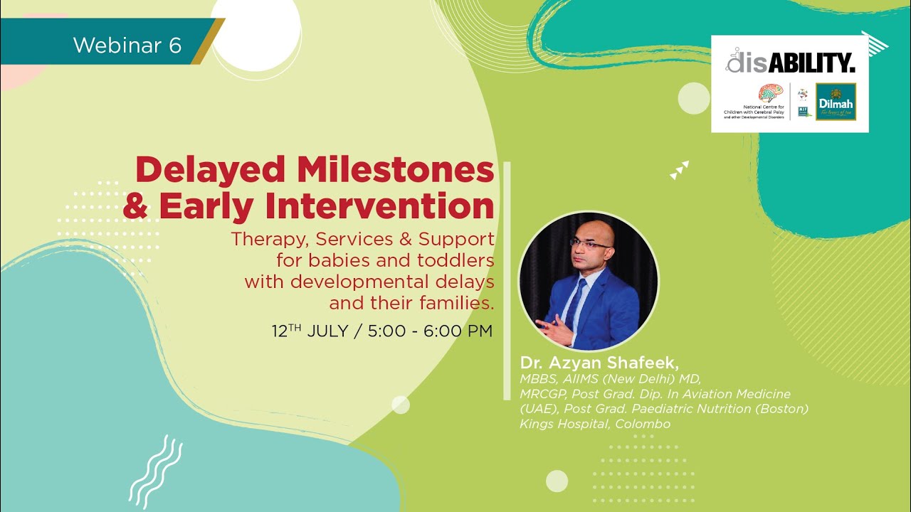 Delayed Milestones & Early Intervention - YouTube