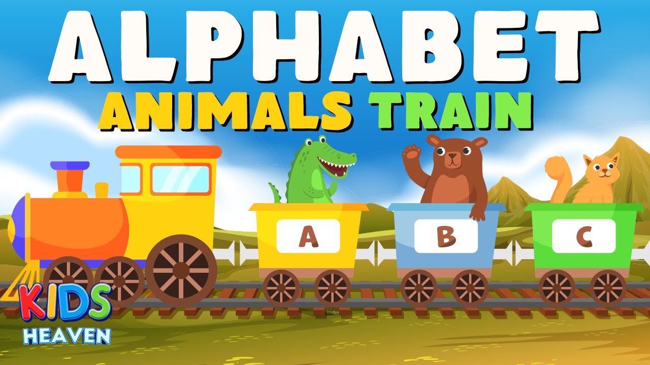 Phonics Song for Toddlers - Learn Wild Zoo Animals Names - 10 Animals ...