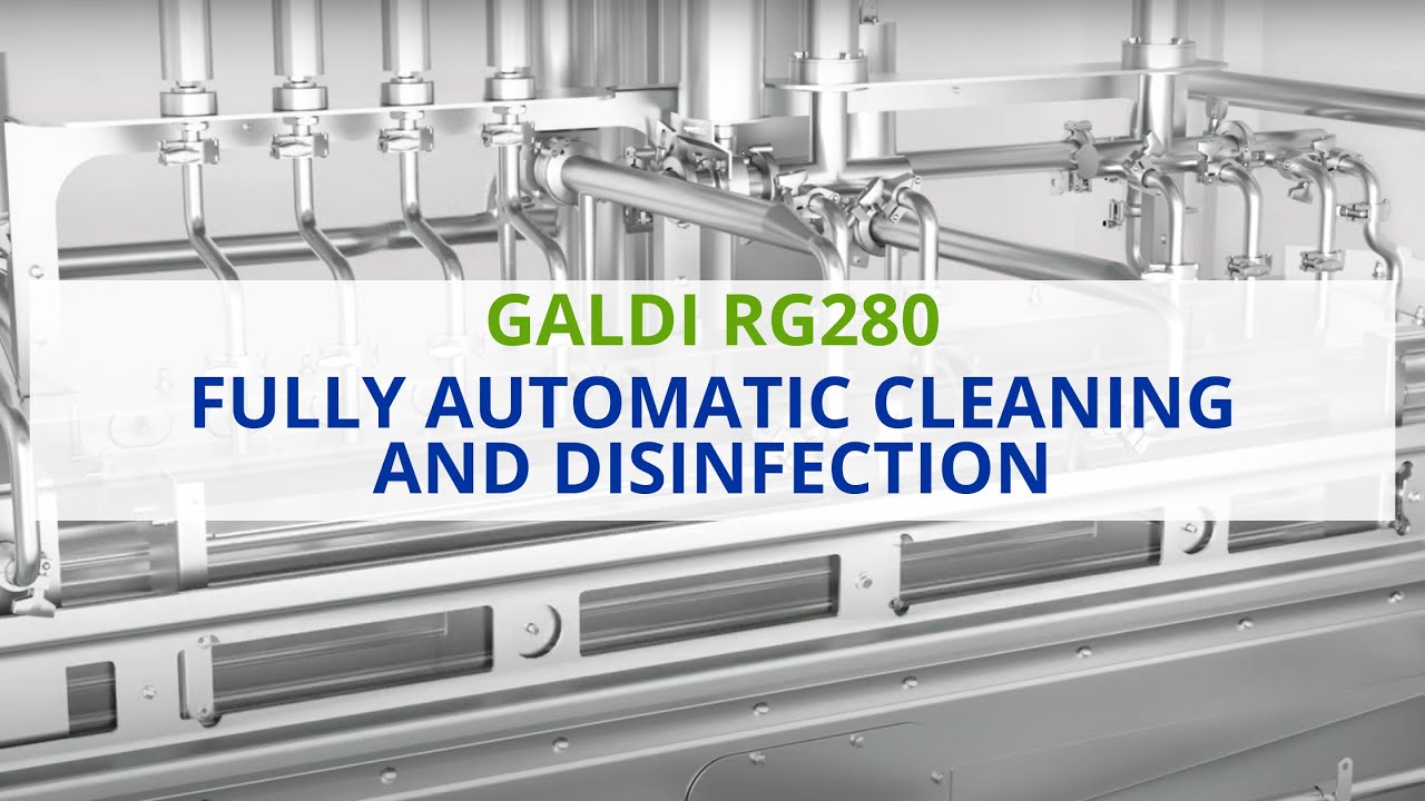 Galdi RG280 Packaging Machine: Fully Automatic Cleaning of Carton ...