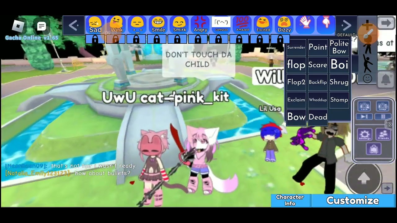 I played gacha online but uwu cat disease - YouTube