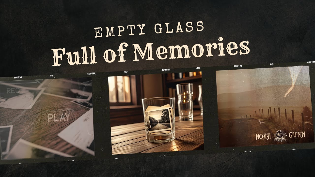 Empty Glass Full of Memories - Noah Gunn (Official Visualizer) - YouTube
