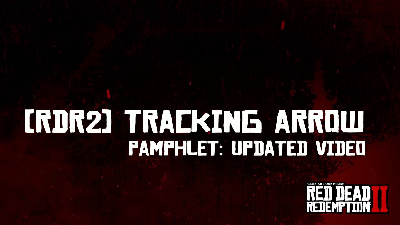 [RDR2] TRACKING ARROW PAMPHLET UPDATE-WORTH THE MONEY? - YouTube