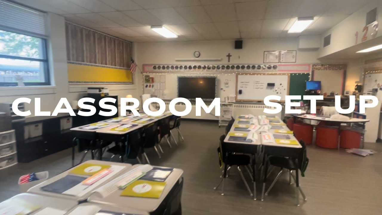 Classroom Set Up - YouTube