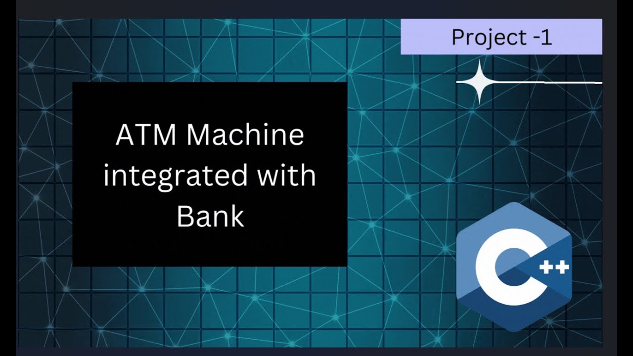 ATM Machine integrated with all Bank features - YouTube