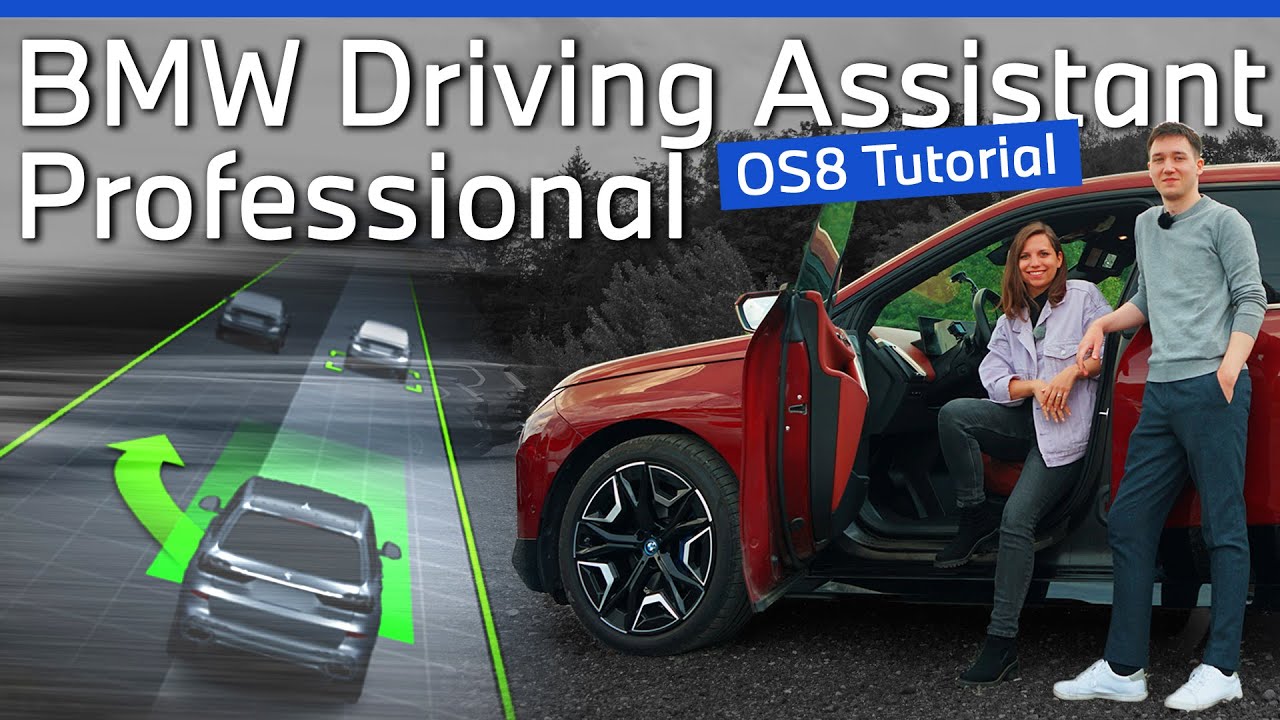 BMW Driving Assistant Professional im iX | Kann man am Steuer schlafen ...
