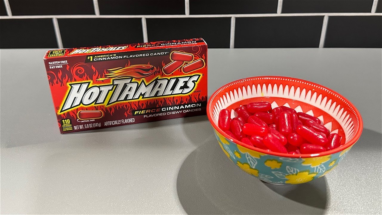 Hot Tamales Fierce Cinnamon Candy - Movie Theater Boxes - YouTube