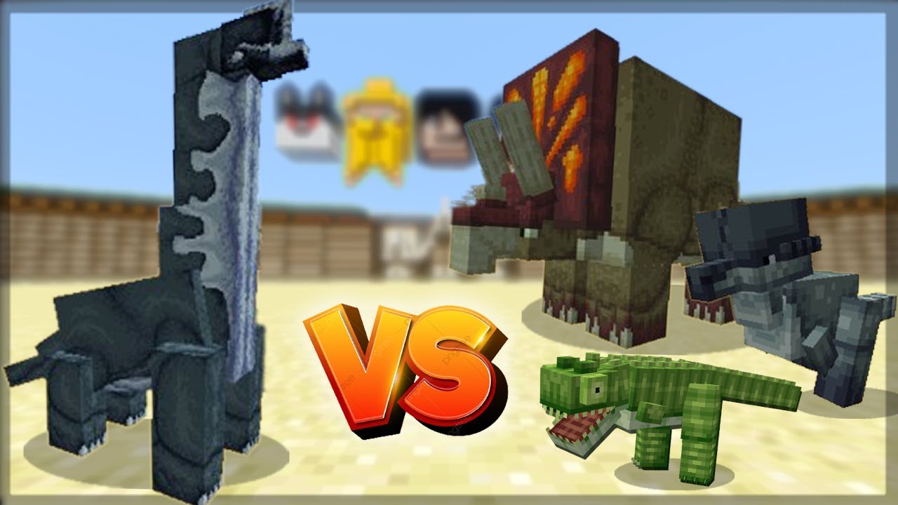 Minecraft: UNUSUAL PREHISTORY TORNEIO ! -BATALHA DE MOBS | 1.19.2 - YouTube