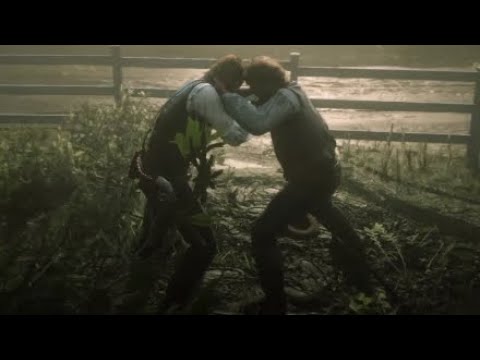 How to grapple after a struggle in RDR2 - YouTube