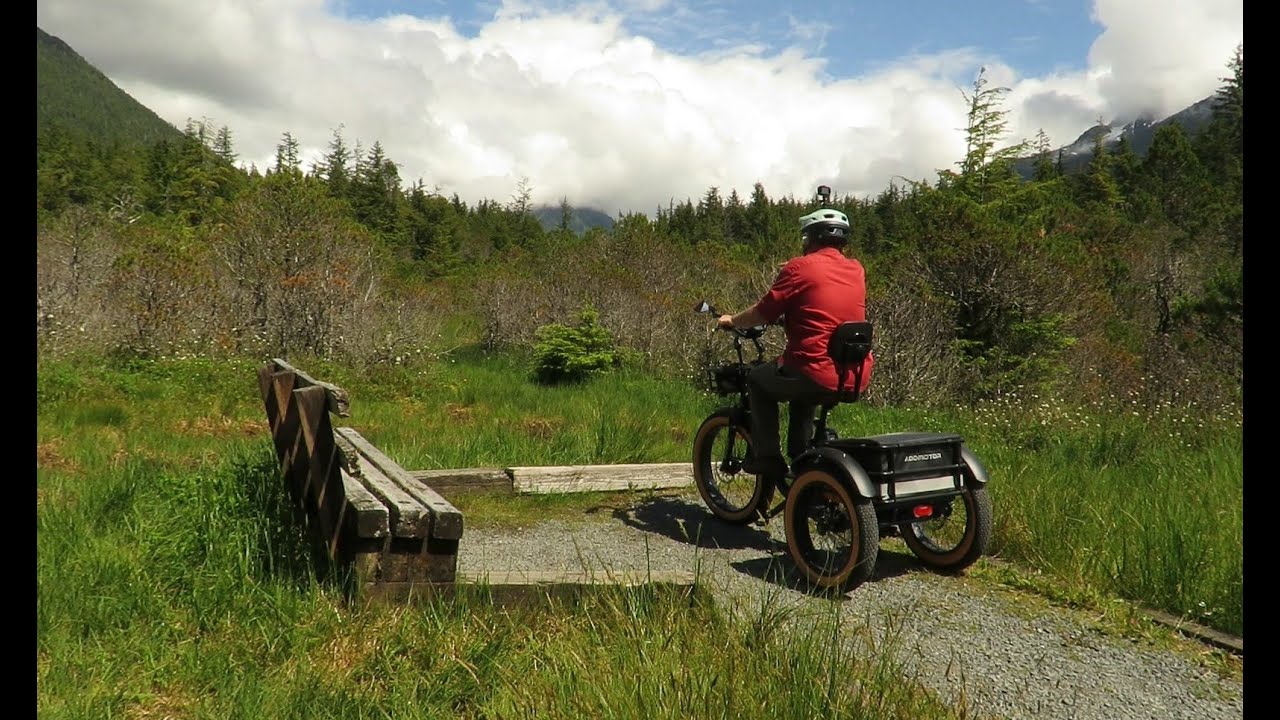 Sitka Akaska Addmotor Trike Ride. Sitka Cross Trail to Gavin Ridge ...