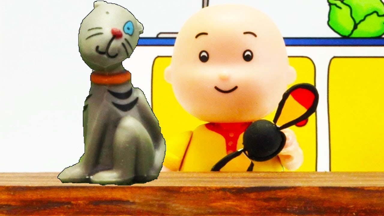 Ruca em português | Ruca e o Novo Brinquedo de Gato | Caillou Episódio ...