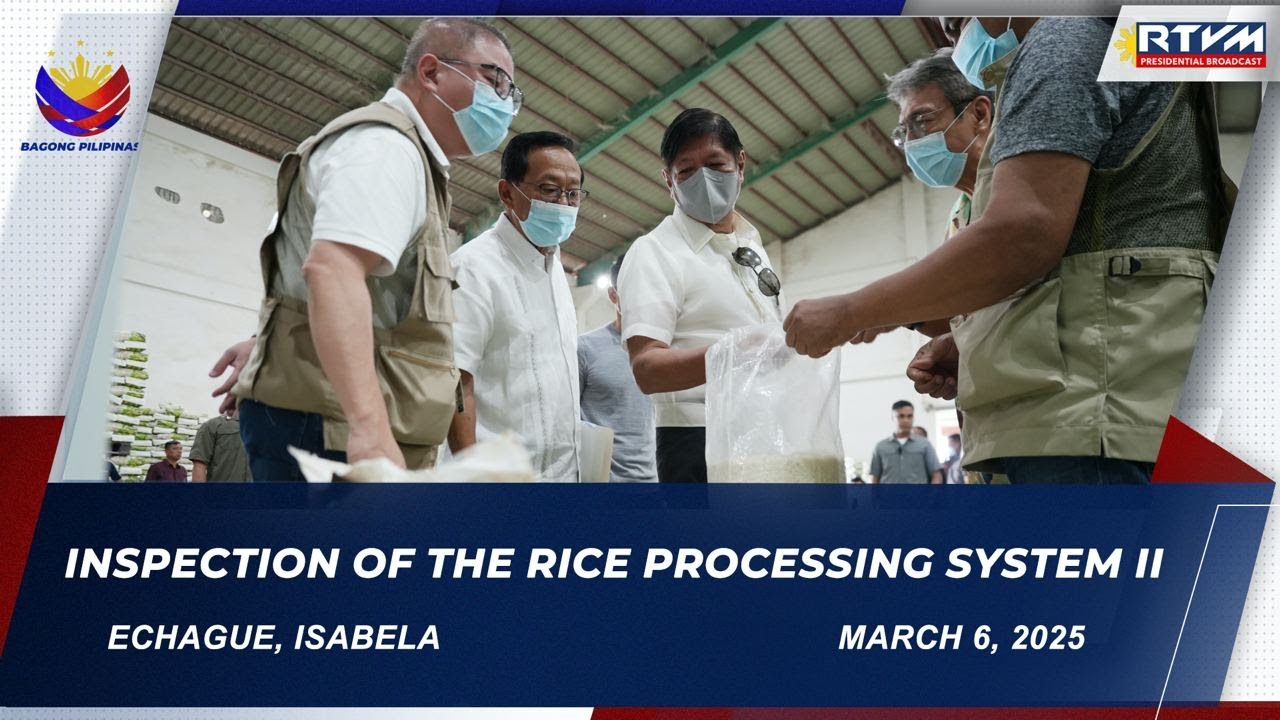 Inspection of the Rice Processing System II 3/6/25 - YouTube