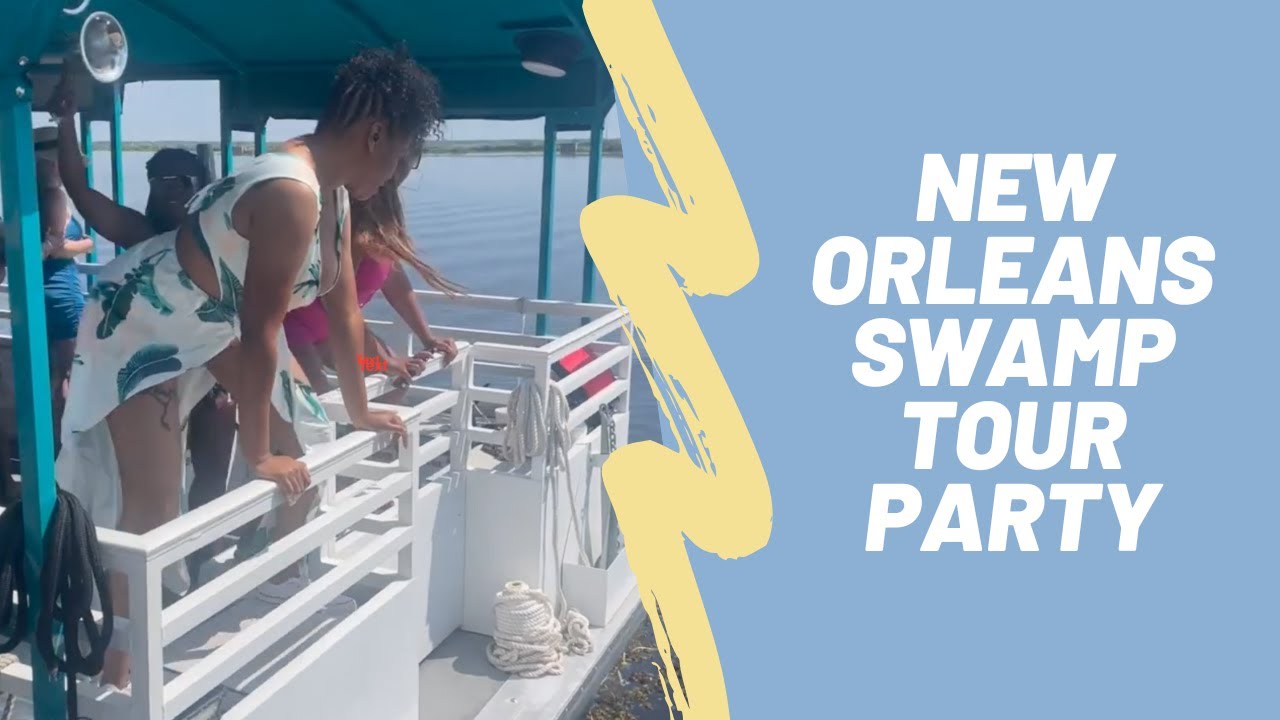 New Orleans Swamp Tour Party Boat - YouTube