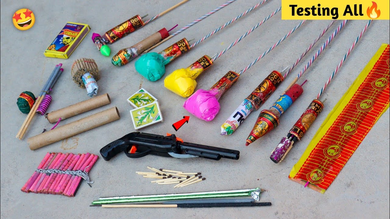 Best Holi Diwali Cracker Experiment | Holi Cracker Stash Testing ...