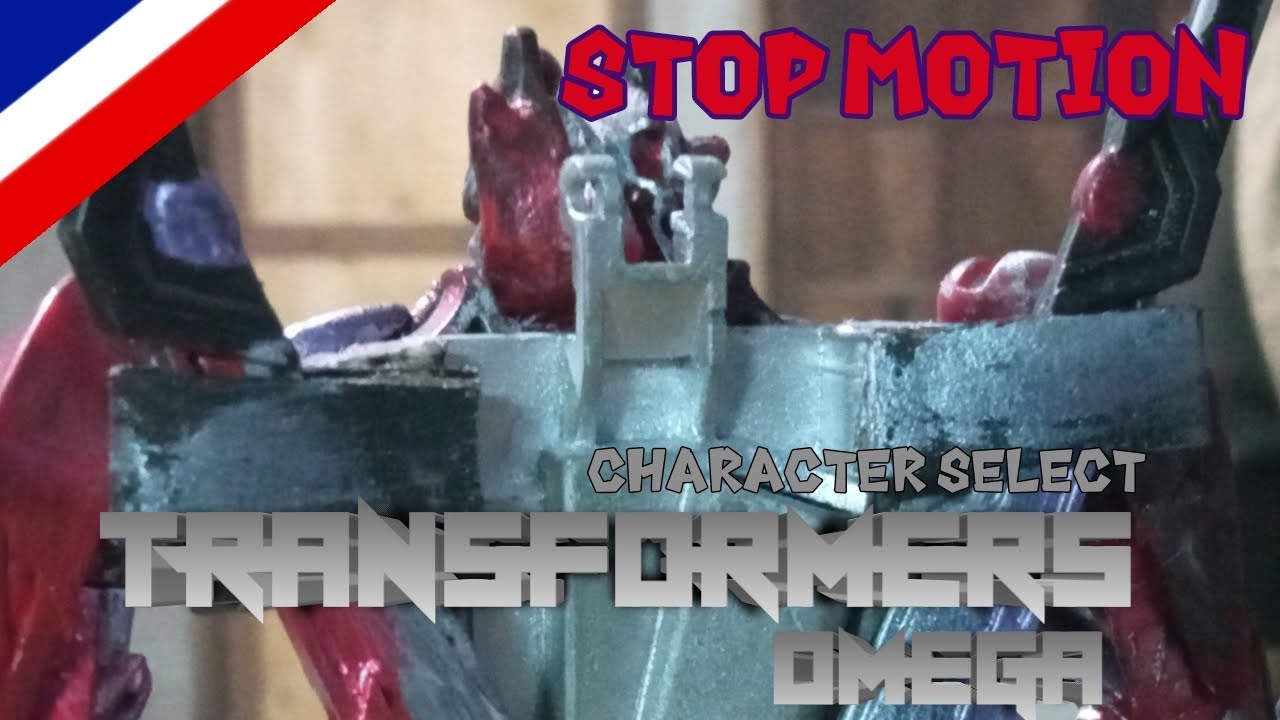 TRANSFORMERS OMEGA CHARACTER SELECT (GAROU CONVOY) STOP MOTION - YouTube