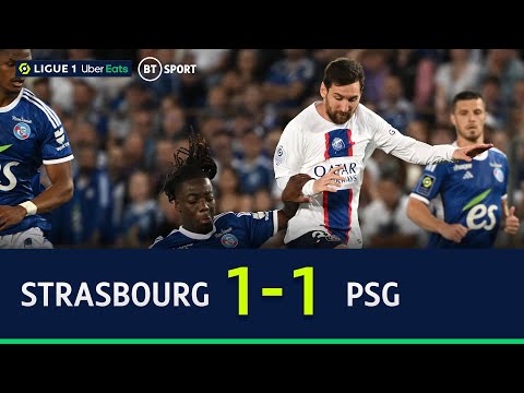 Strasbourg vs PSG (1-1) | PSG win a HISTORIC 11th title | Ligue 1 Highlights