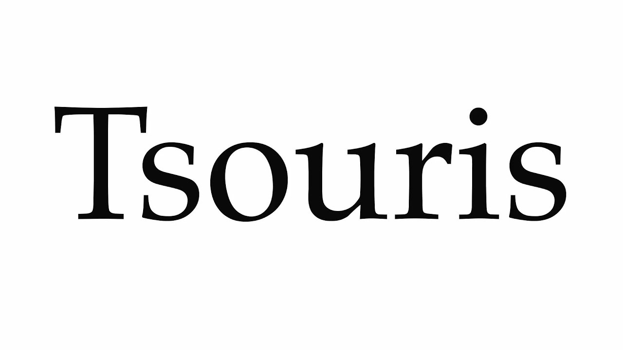 How to Pronounce Tsouris - YouTube