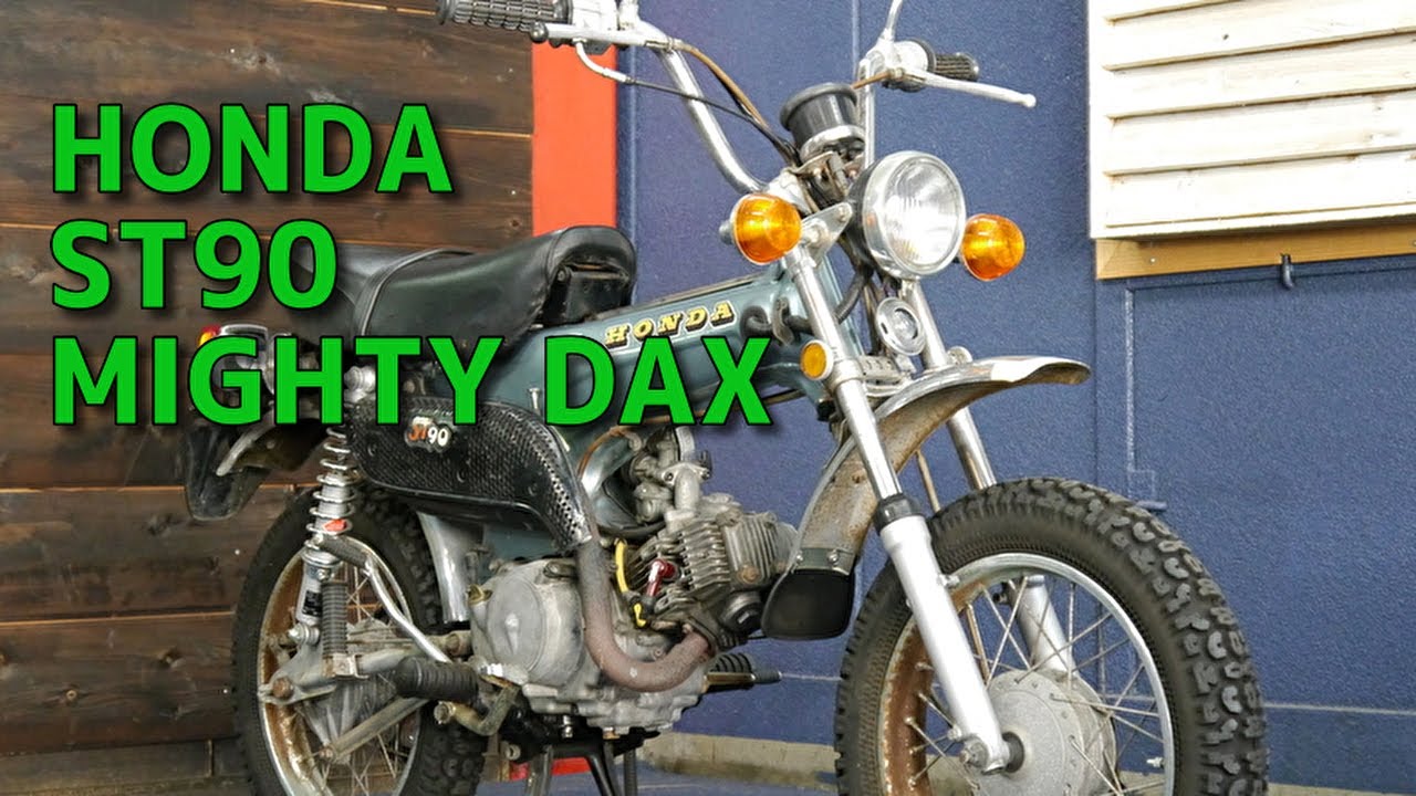 HONDA ST90 MIGHTY DAX90 マイティーダックス90 参考動画 - YouTube