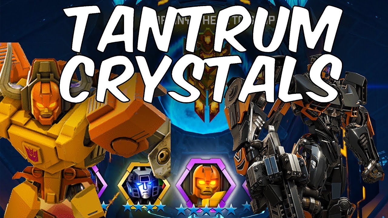 10x 5 Star Tantrum Featured Crystal Opening - Transformers: Forged To ...