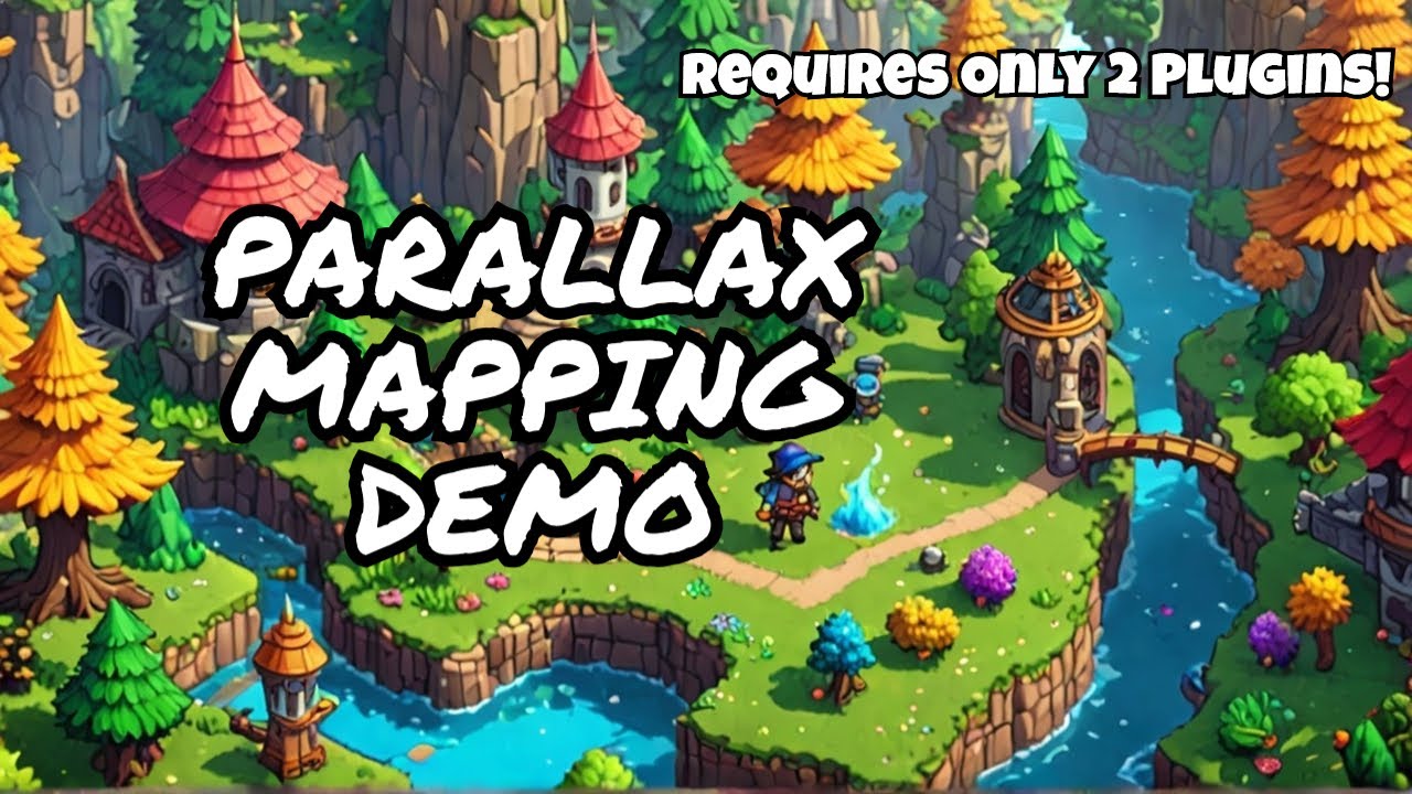 RPG Maker MV - Parallax Mapping - Awesome Results - YouTube