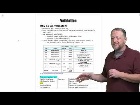 1 - Exercise - Why do we validate - YouTube