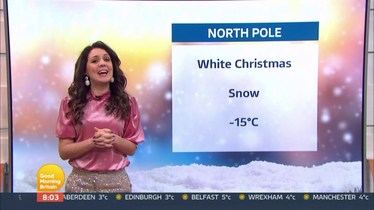 Laura Tobin - Good Morning Britain Weather 24th December 2020 - YouTube