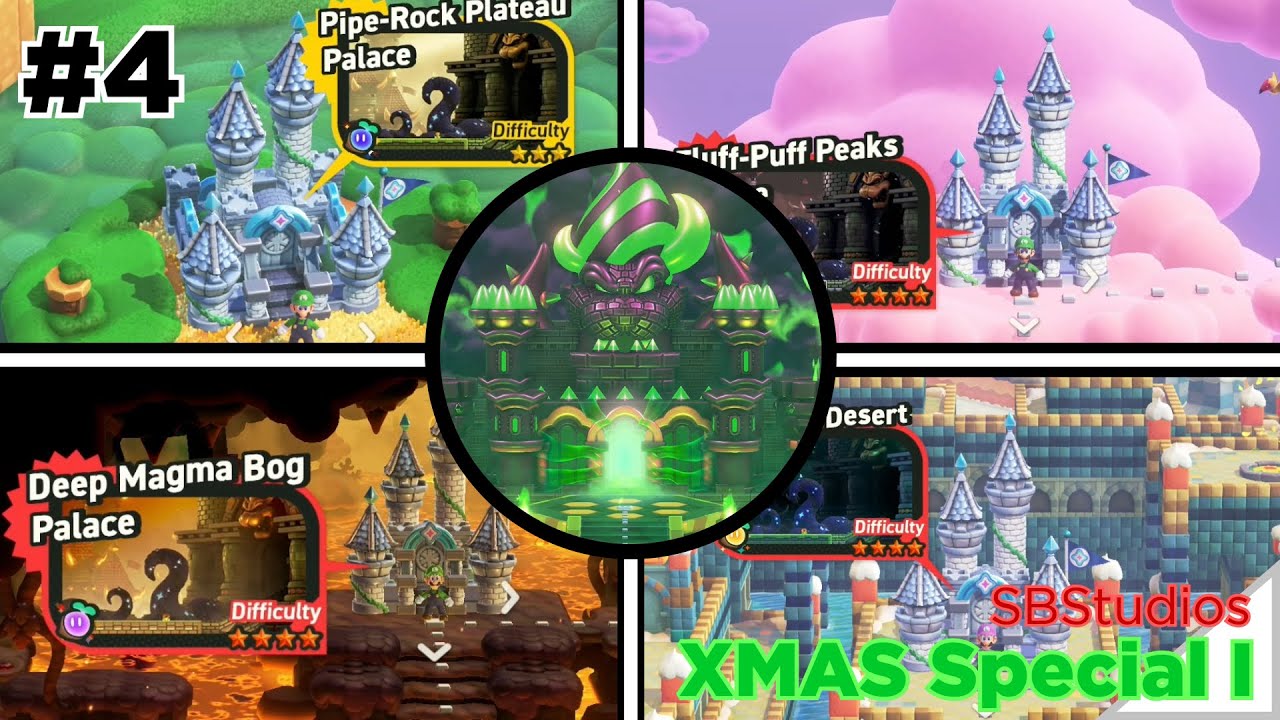 Super Mario Bros. Wonder | All Castles/Palaces #4 [4K] - YouTube