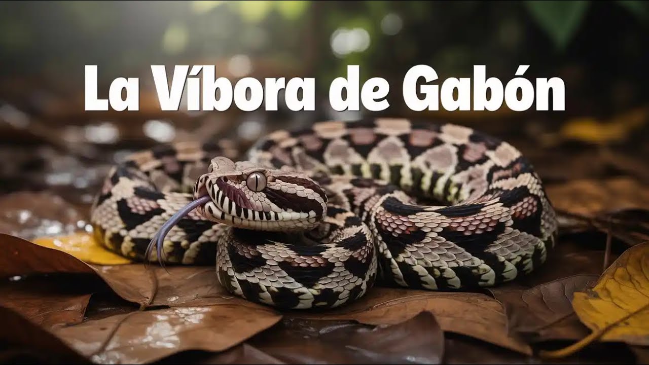🐍La serpiente de Gabón!! El gigante de Africa !!🐍 - YouTube