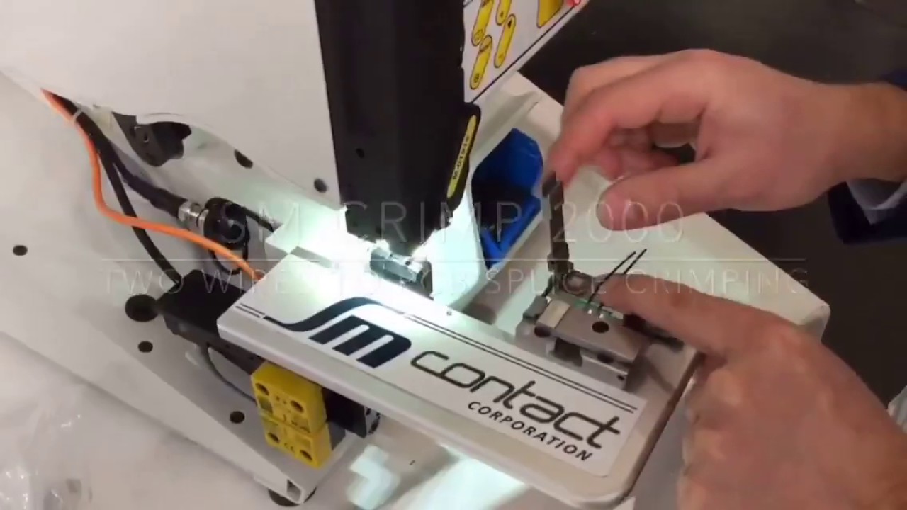 SM CRIMP 2000 - SM Contact crimping presses for banded terminals by ...