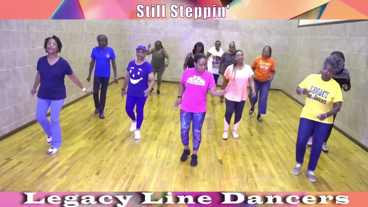 Still Steppin' Line Dance - YouTube