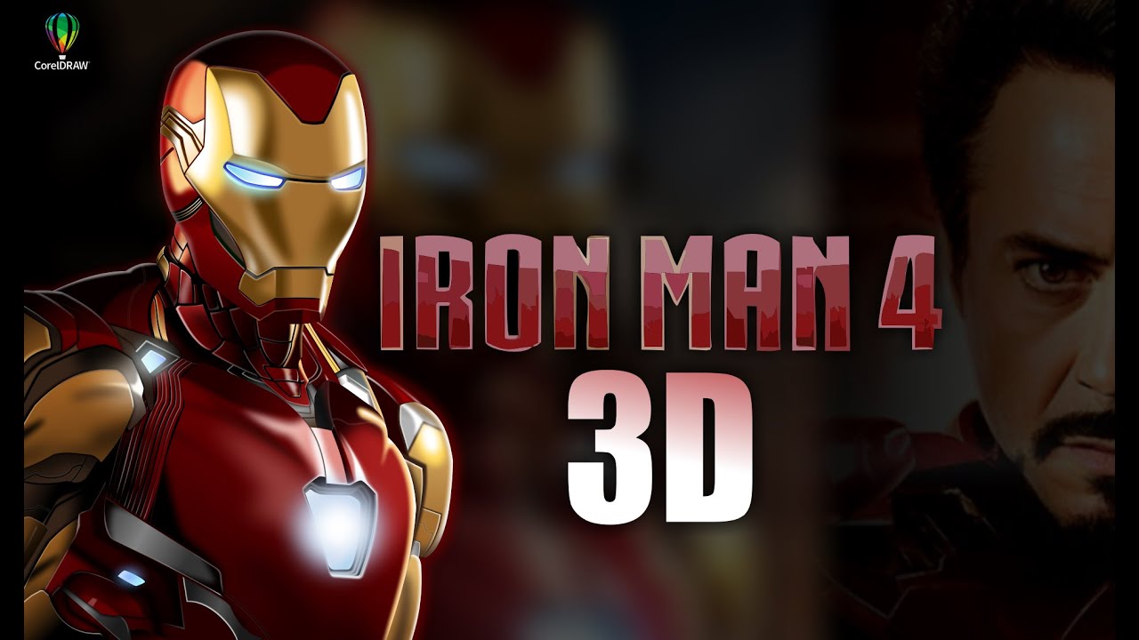 Iron Man 3D Model | Iron Man 4 | Make Ironman 3D (Tutorial) - YouTube
