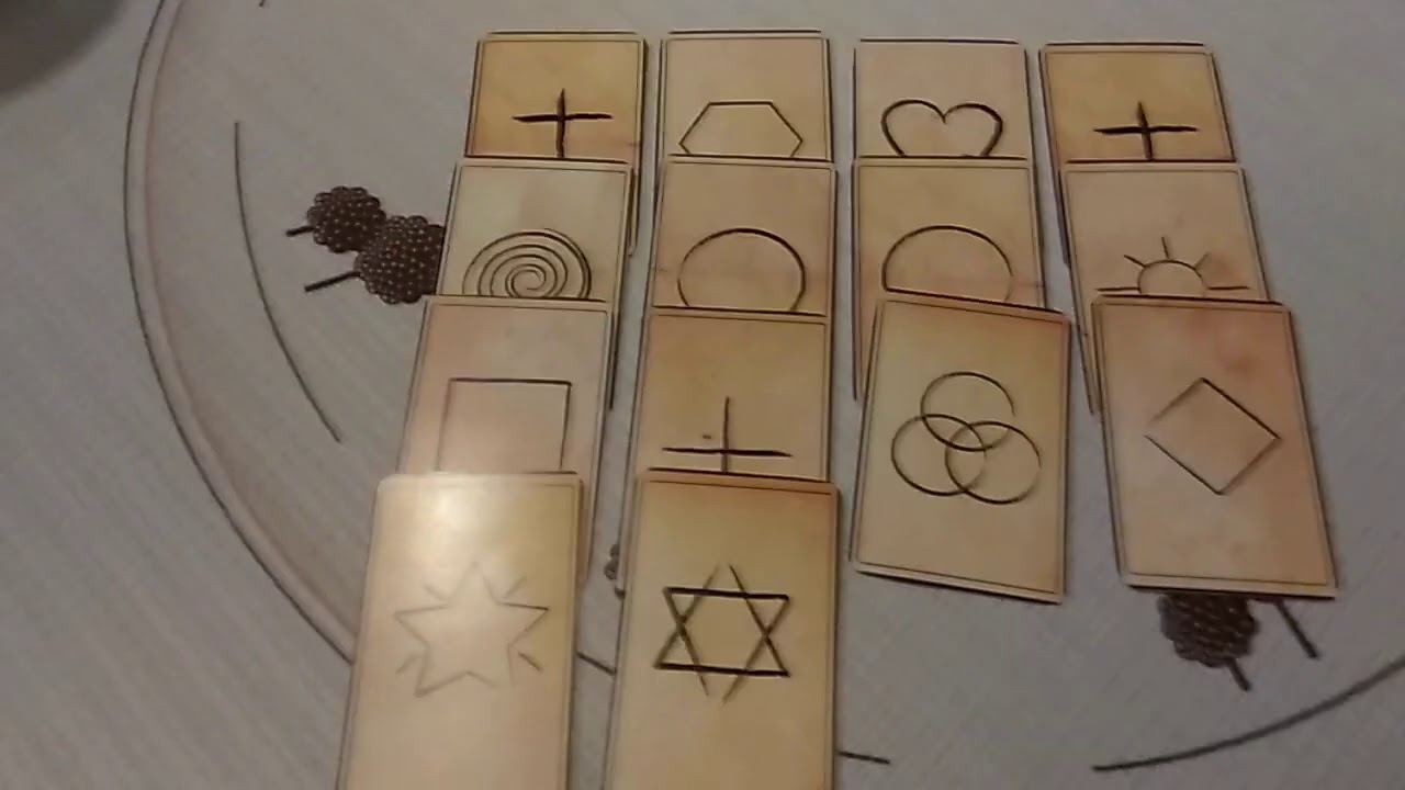 Zener Cards Deck (DIY) - YouTube