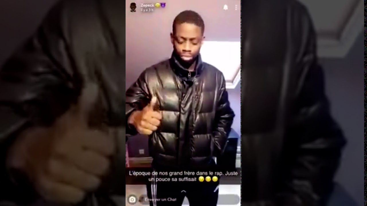 Zepeck l'époque que nos grands frères dans le rap, juste un pouce ...
